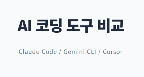 2025년 AI 코딩 도구 비교 완벽 가이드 (Claude Code vs Gemini CLI vs Cursor) | Gemini CLI 실제 설치 및 사용 후기 : 네이버 블로그