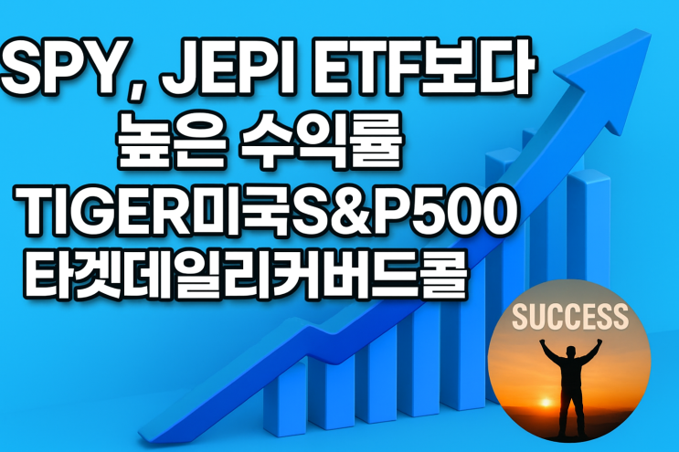 SPY, JEPI ETF보다 높은 수익률, TIGER미국S&P500타겟데일리커버드콜 분석 : 네이버 블로그