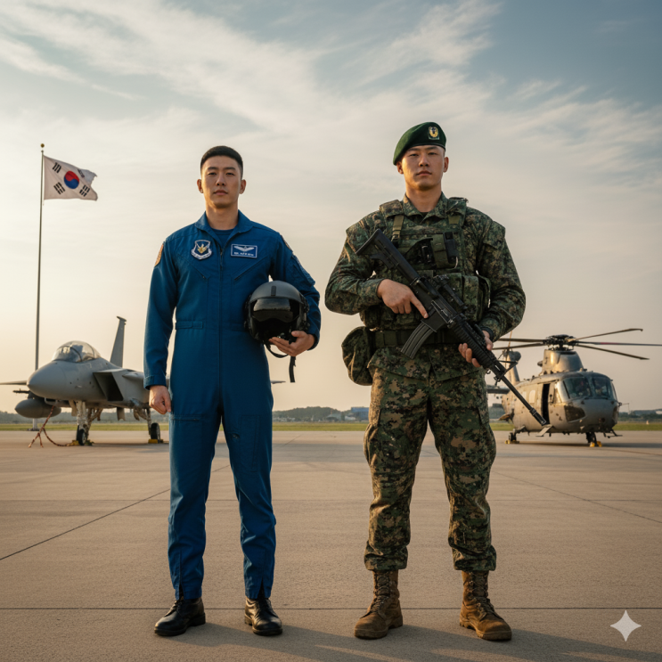 [상식 파괴적 사실들] 인간 정신력이 생존에 얼마나 중요한지 잘 보여주는 통계: 연간 군별 사망자추이. 공군 최대 vs. 해병대 ...