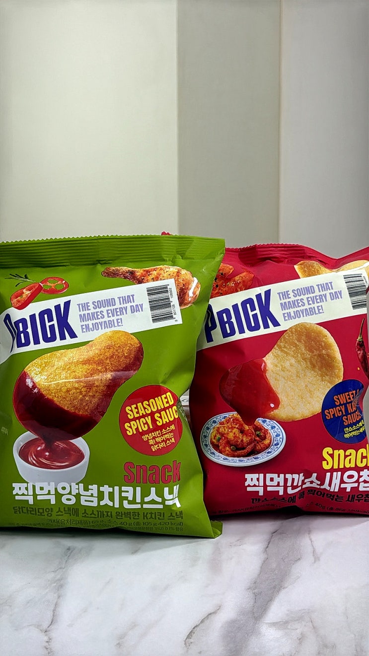 CU 편의점 신상 PBICK 찍먹 양념치킨 스낵 찍먹 깐쇼새우칩 가격 솔직한 후기 : 네이버 블로그