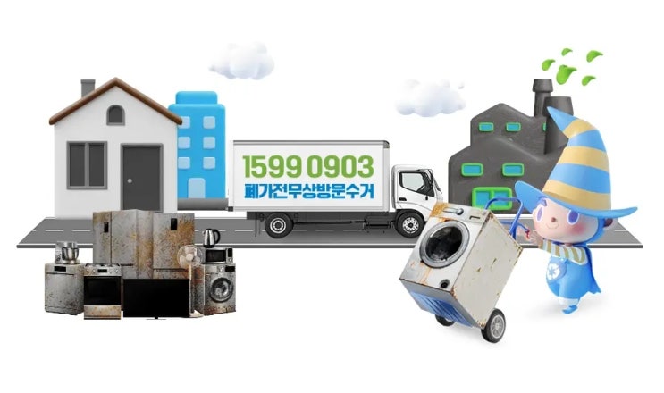 폐가전 방문수거 배출예약시스템 (15990903.or.kr) : 네이버 블로그