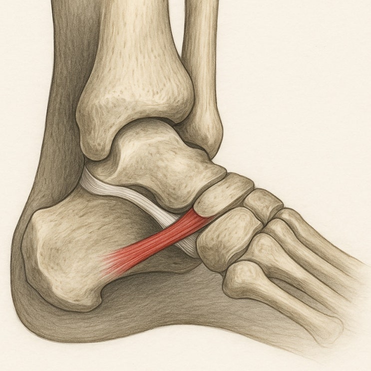 후거비인대(PTFL, Posterior Talofibular Ligament): 발목 뒤 안정성을 지켜주는 마지막 방어선 ...
