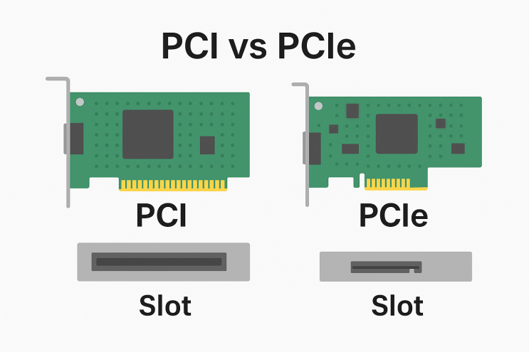 AJINEXTEK PCI vs PCIe 차이와 자동화 현장 활용 | 아진엑스텍 PCIe-N404 모션보드 (AT JURI ...