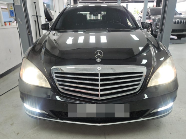 벤츠 S350 흡기 매니폴드 텀블 플랩 수리-믿음 정비 : 네이버 블로그