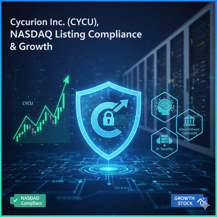 싸이큐리온 Cycurion Inc. (CYCU), 사이버 보안 시장의 떠오르는 강자: 나스닥 상장 유지 및 성장 전략 분석 ...