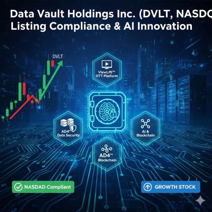 데이터발트 AI, Data Vault Holdings Inc. (DVLT), 데이터 관리 및 AI 솔루션 혁신: 나스닥 상장 유지 및 성장 전략 분석 : 네이버 블로그