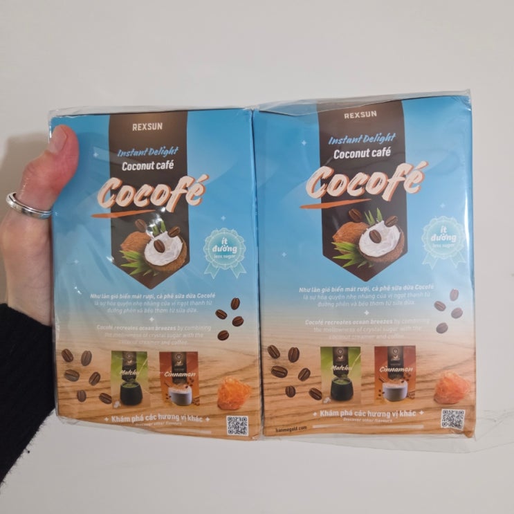 [리뷰] 베트남 렉선(Rexsun)사의 '인스턴트 딜라이트 코코넛 카페 코코페(Instant Delight Coconut ...