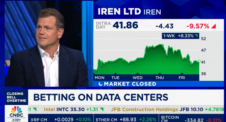 IREN CEO CNBC 인터뷰 (한글번역본) 2025.09.26 : 네이버 블로그