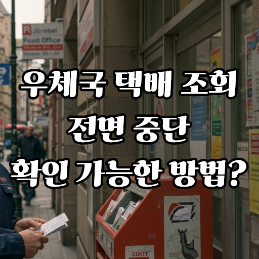 우체국 택배 조회 마비, 화재로 인한 시스템 중단 상황 총정리 : 네이버 블로그