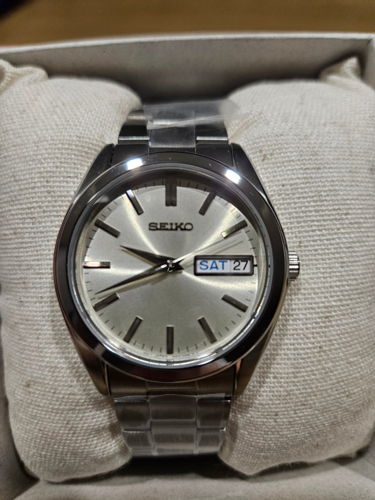 SEIKO SBTH007 세이코 샴페인 골드 시계 : 네이버 블로그