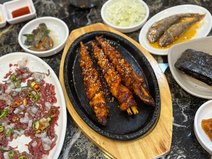 목포 낙지 맛집 독천골 낙지탕탕이, 낙지호롱이, 낙지비빔밥 뚝딱하고 왔어요 : 네이버 블로그