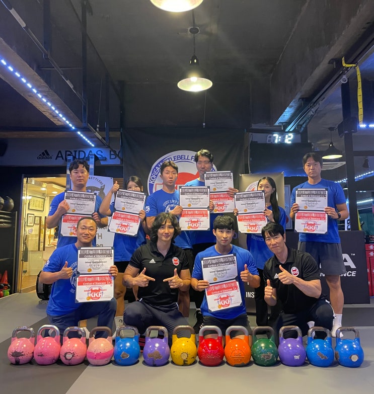 KKF대한케틀벨연맹CKI레벨1.2 통합코스 34기 (대한케틀벨연맹/KKF대한케틀벨연맹/팀케이MMA짐/케틀벨강사과정) : 네이버 블로그