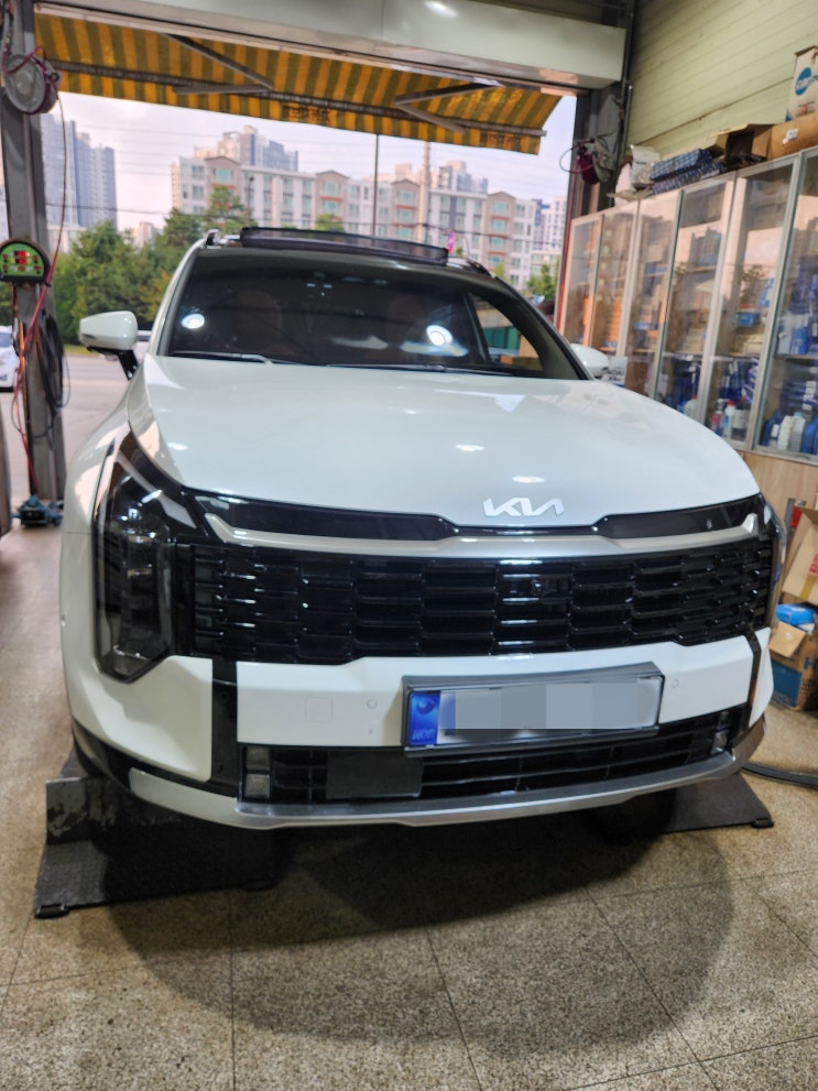 더 뉴 스포티지NQ5 하이브리드 엔진오일 교환 : 네이버 블로그