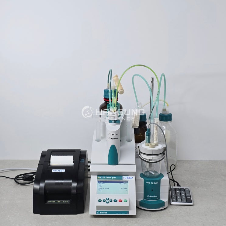 Metrohm 870 KF Titrino plus Moisture Analyzer Karl Fischer , 칼피셔 수분 측정기 ...