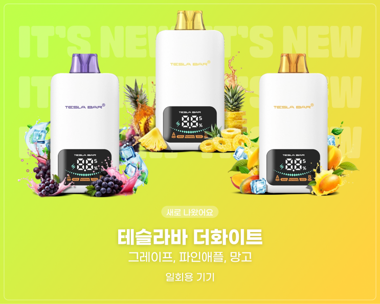 디자인 깔끔하고 성능 완벽하니까 손이 자주 가는 데일리템 '테슬라바 더화이트' : 네이버 블로그