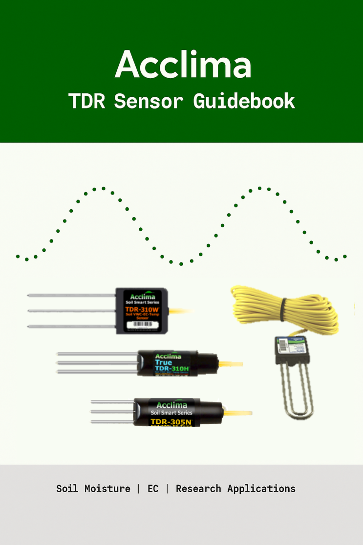 Acclima 디지털 True TDR 토양 수분 프로브 가이드북 : 네이버 블로그