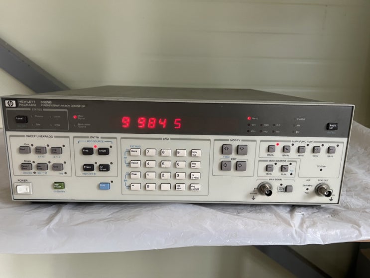 HP 3325B Synthesizer Function Generator 함수발생기 : 네이버 블로그