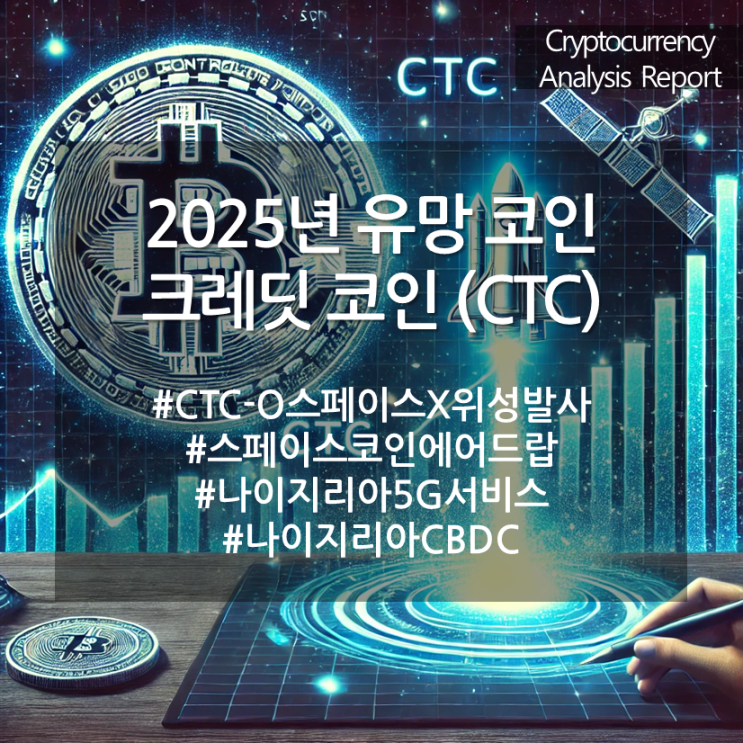 크레딧 코인 CTC 2025년 전망 호재 스페이스 X 위성 발사 스페이스코인 에어드롭 나이지리아 CBDC : 네이버 블로그