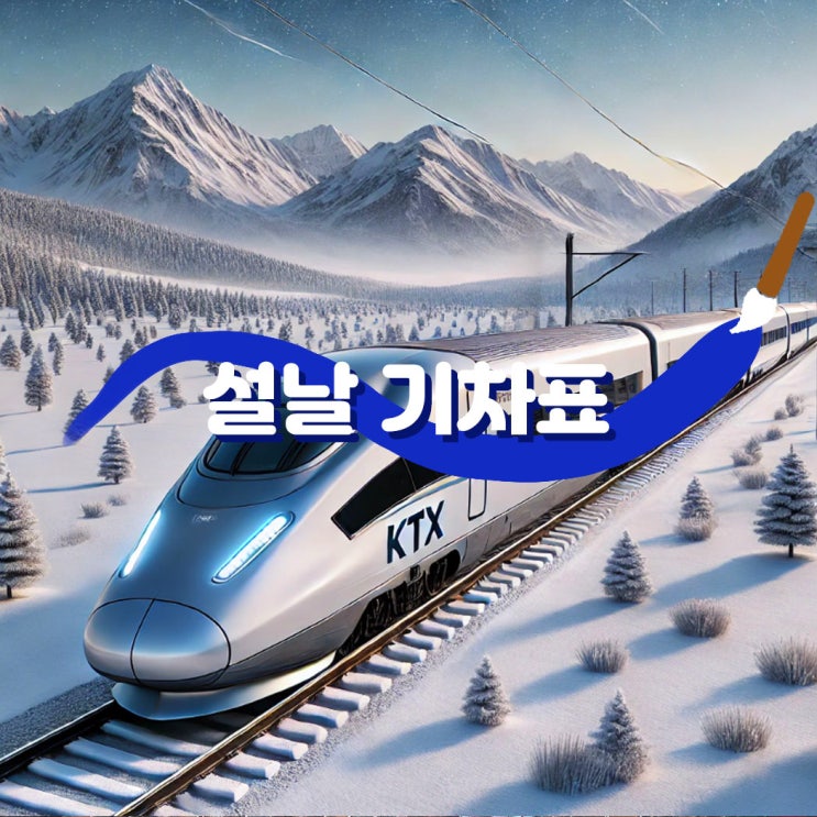 2025 설날 기차표 예매 오픈 일정 (KTX SRT) : 네이버 블로그