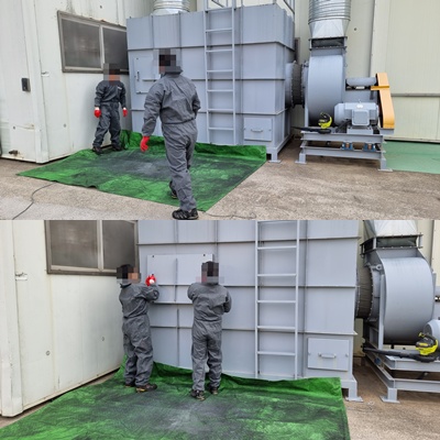 활성탄 교체작업 전문업체 양파망 교체 시공사례(4) : 네이버 블로그