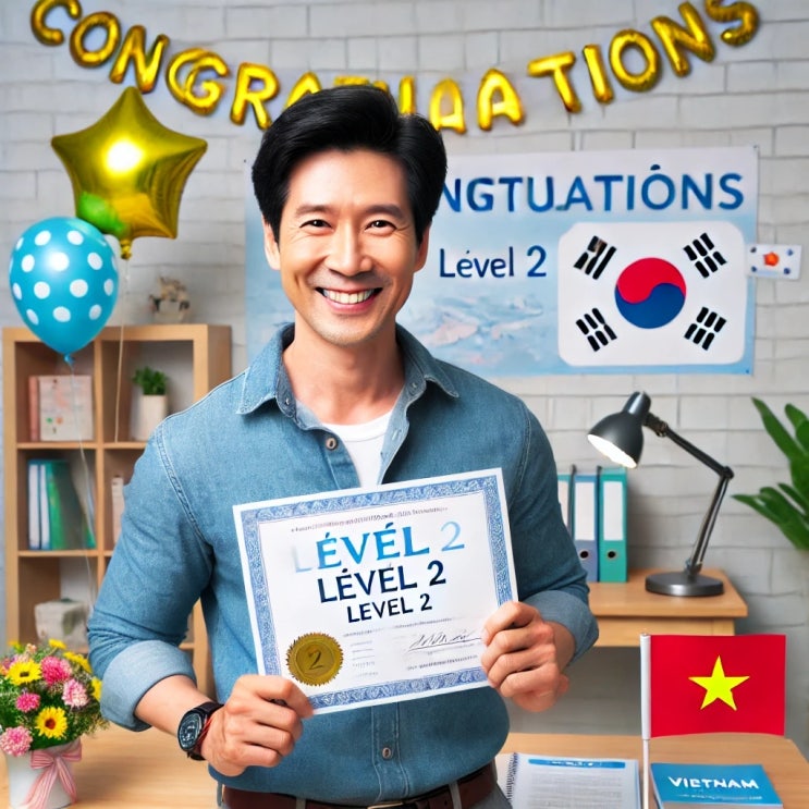 40대 남성, 한국어 선생님 도전과 성공 스토리 - 6(Feat. 베트남어 시험 결과) : 네이버 블로그