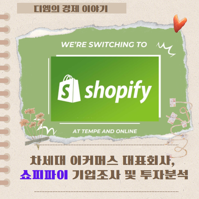 차세대 이커머스 대표회사, 쇼피파이 (Shopify) 기업조사 및 투자 분석 (Ticker;SHOP) : 네이버 블로그