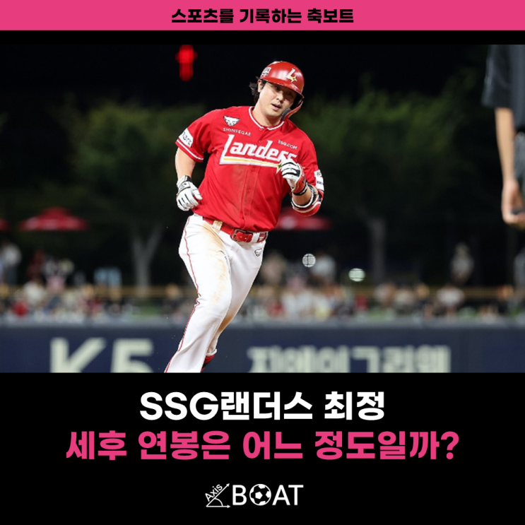 KBO SSG랜더스 최정, 세금 뗀 세후 연봉 관련 등 내용 총정리 : 네이버 블로그
