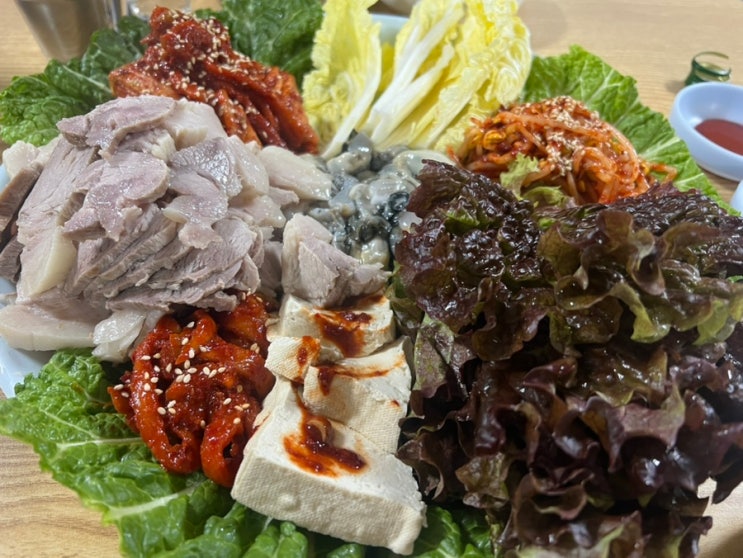 겨울엔 굴보쌈🦪, 장군보쌈 : 네이버 블로그