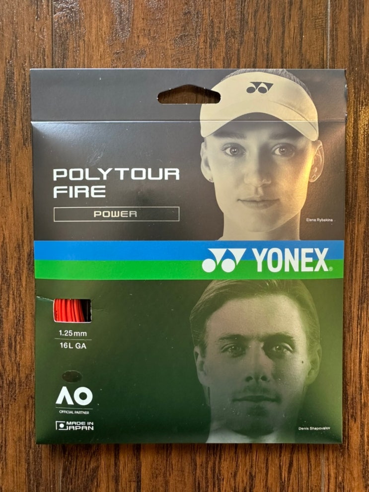 [Yonex/요넥스] 테니스화 (Power Cushion Eclipsion 5) + 스트링 (Poly Tour Fire ...