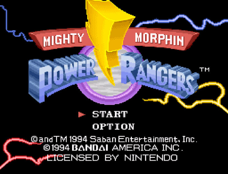 [게임리뷰 #785] [SFC]마이티 모핀 파워 레인져 (Mighty Morphin Power Rangers) : 네이버 블로그