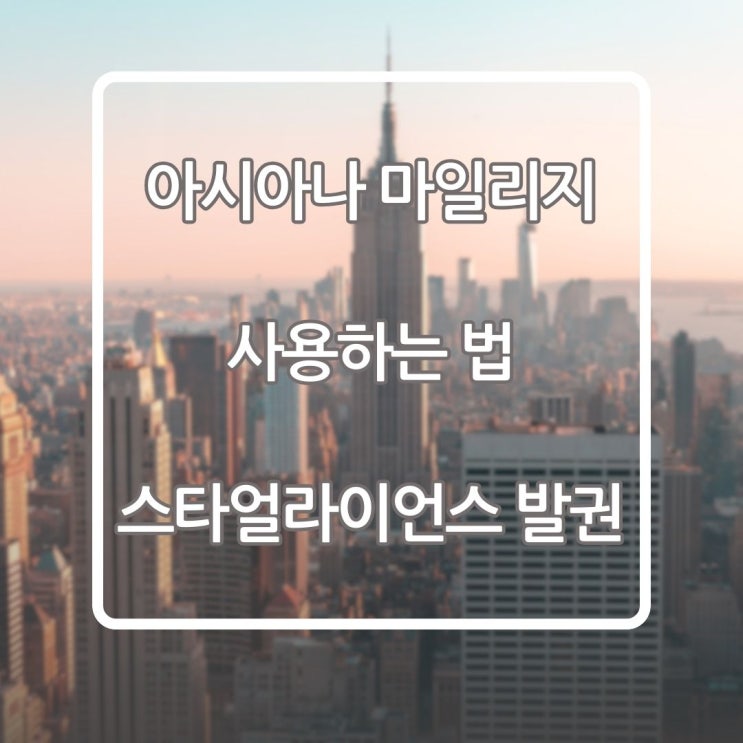아시아나 항공 마일리지 활용해서 스타얼라이언스 항공권 발권하기 유럽 비즈니스 발권 성공 후기 팁 네이버 블로그