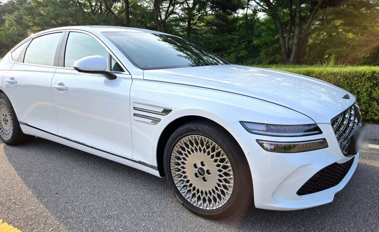 제네시스 g80 페이스리프트 1만km 6개월 운행후기 ! : 네이버 블로그