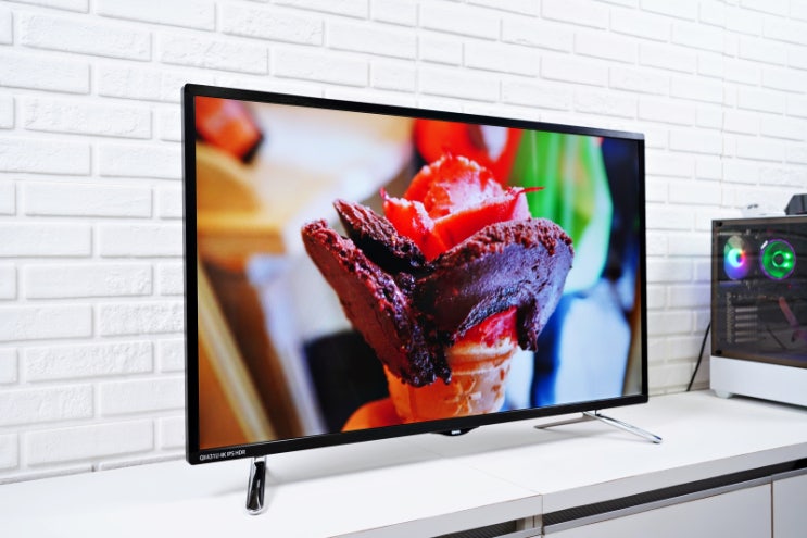 43-inch monitor with good price, QX431U 4K IPS HDR : 네이버 블로그