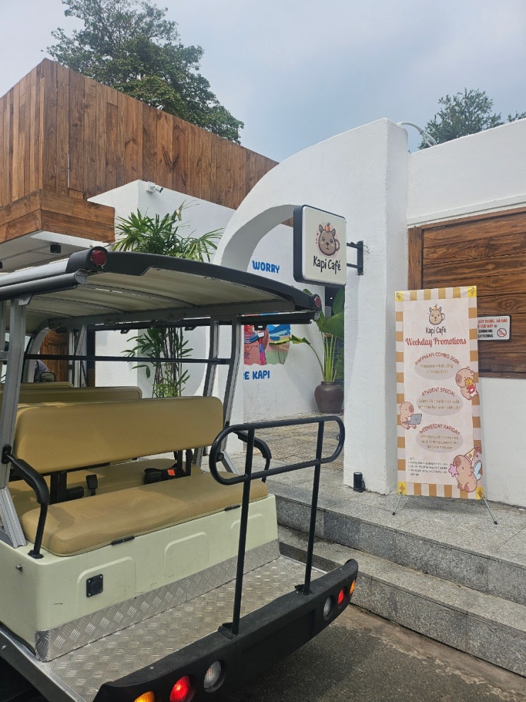 호치민, 2군 카피바라카페, 이색카페, 동물카페,Kapi Coffee : 네이버 블로그