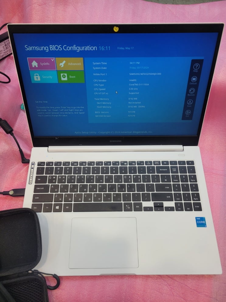 삼성 노트북 NT550XDA-KH39W 업그레이드(SSD 메모리) 완벽 가이드 : 네이버 블로그