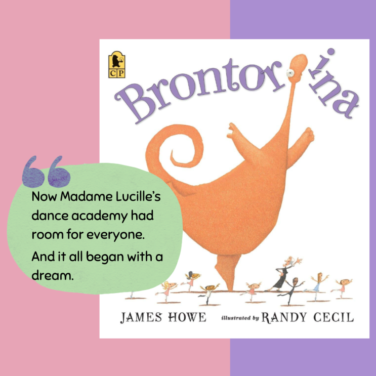 내가 뽑은 아름다운 그림책 Brontorina by James Howe (영어 동화책 추천) : 네이버 블로그