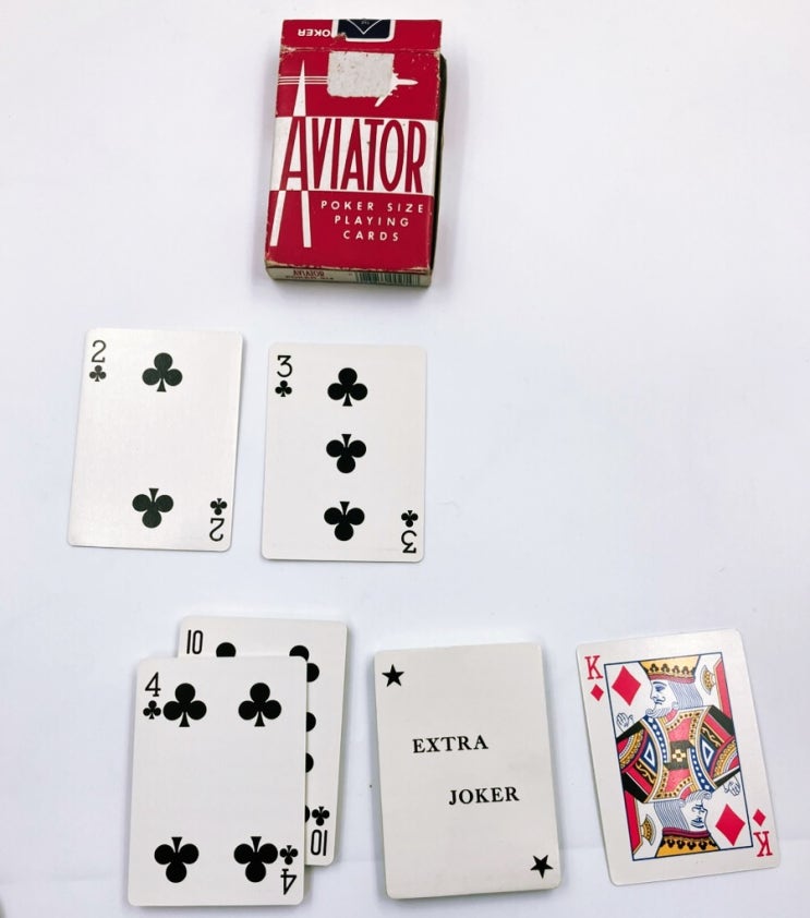 레소레트로#4098 에비에이터덱 레드(Aviator Playing Card_Red) 빈티지 카드 : 네이버 블로그