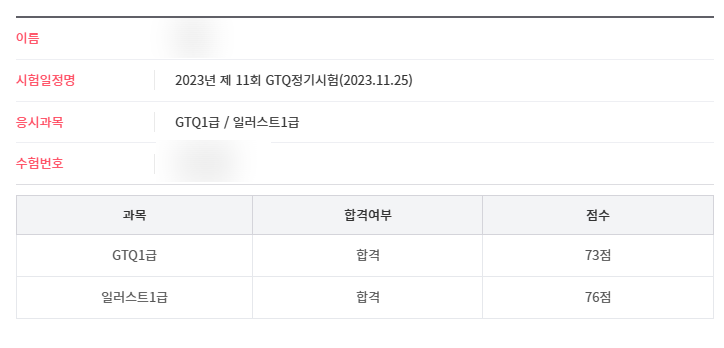 GTQ, GTQI 합격후기 : 네이버 블로그