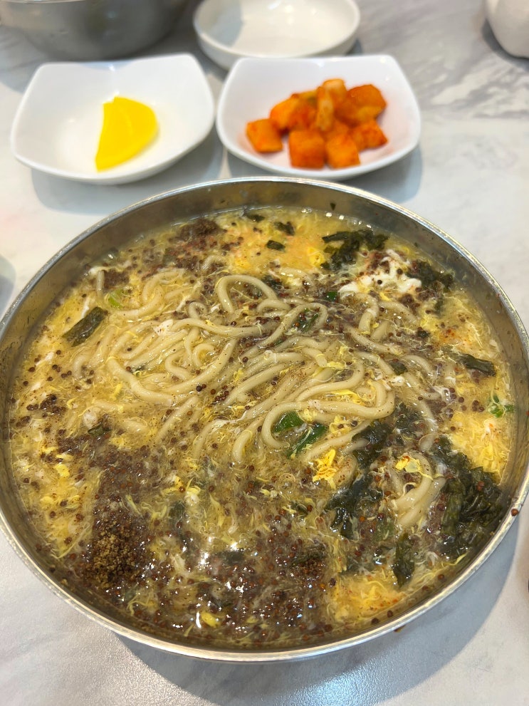 전주 에코시티 맛집 금암면옥 송천점 들깨 칼국수와 쫄면이 맛있는 칼국수 맛집 네이버 블로그