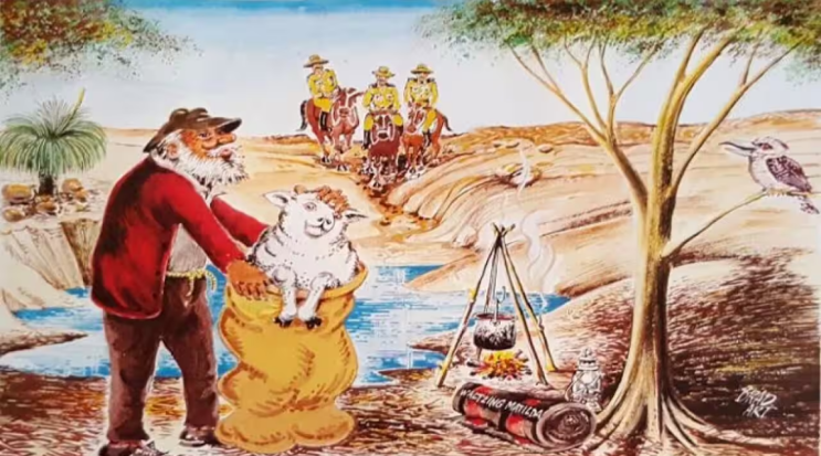 슬픈사연의 호주 제2의 국가 월칭 마틸다Waltzing Matilda Seekers버전 가사 한글해석하기 : 네이버 블로그