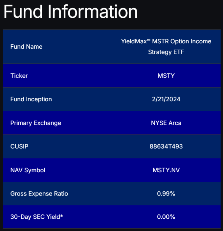 주목! MSTY VS MSTR 당신의 선택은? 초고배당 ETF MSTY를 알아 보자! : 네이버 블로그