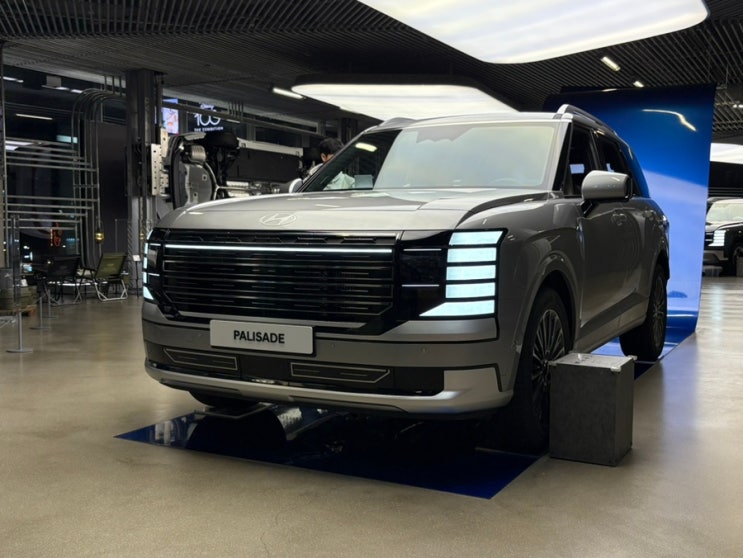 팰리세이드 9인승 직접 살펴본 후기 : 네이버 블로그