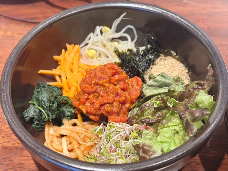 공덕맛집추천천 신선한 육회가 올려진 육회덮밥 명인등심에서 먹고왔어요 네이버 블로그