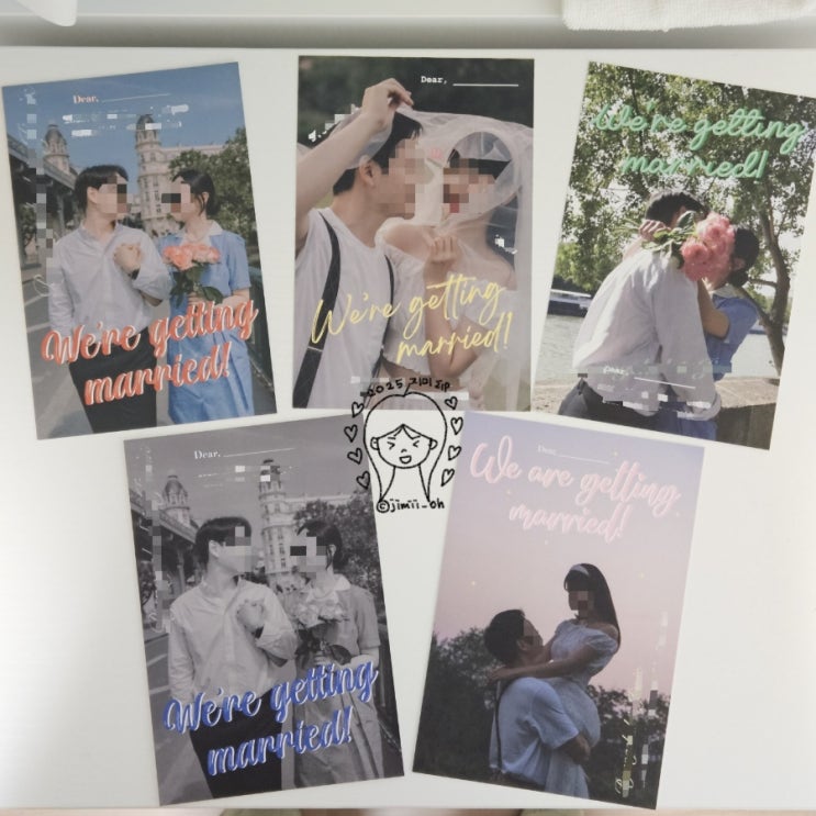 W19. 포토 청첩장 셀프 제작 과정 (feat. 아이패드 어도비 프레스코) / 성원애드피아 출력 : 네이버 블로그