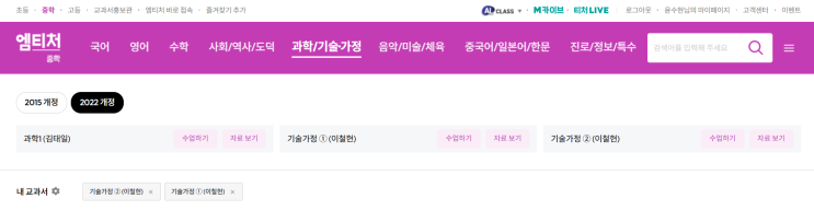 2022 개정 교육과정 기술가정 중학교 교과서 확인하기 성취수준 미리 보기 네이버 블로그
