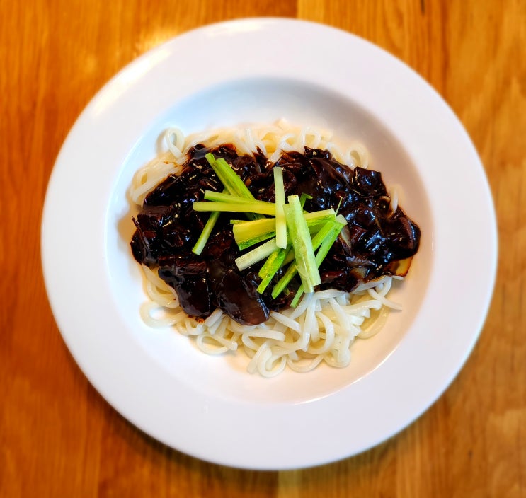 짜장면 만들기 중국집 갈 필요 없어요 춘장으로 짜장 만들기 원 포인트 레시피 : 네이버 블로그