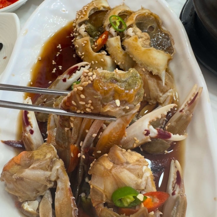 거제 맛집 거제 학동 몽돌 해수욕장 게장 정식 점심 대박 난 맛집 거제 학동점 네이버 블로그