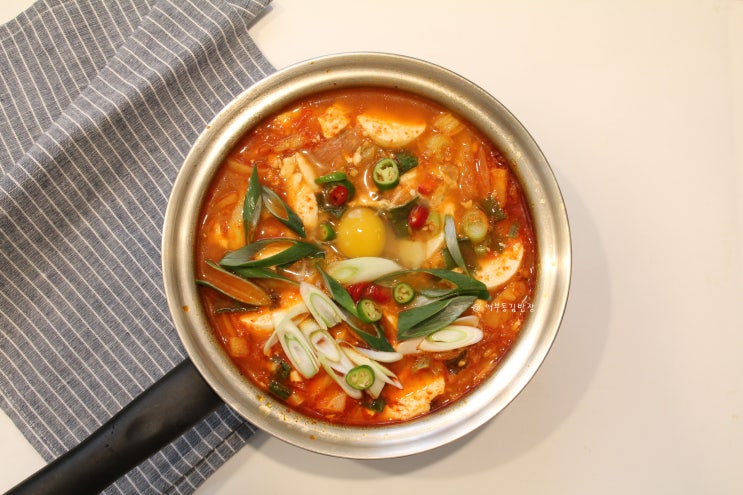 순두부찌개 레시피 김치 순두부찌개 만드는 법 양념장 만들기 채식 순두부 네이버 블로그