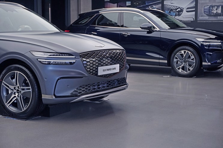 제네시스 GV70 전기차, 부분변경 모델 출시... 주행거리 423km, 가격은 7530만 원 : 네이버 블로그