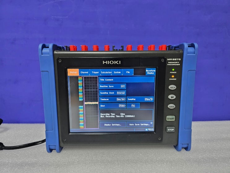 Hioki 히오키 MR8875 메모리하이코더 레코더 제품소개 / 판매,렌탈 : 네이버 블로그